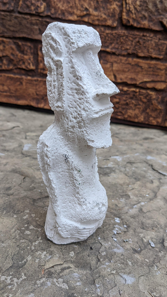 MOAI Traditional Rapa Nui Stone Statue Sculpture www.Neo-Mfg.com 5" Ea ...