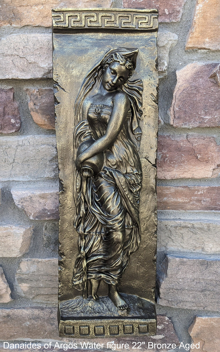 Roman Greek Carved nymph Fountain of Innocents Danaides of Argos Water ...