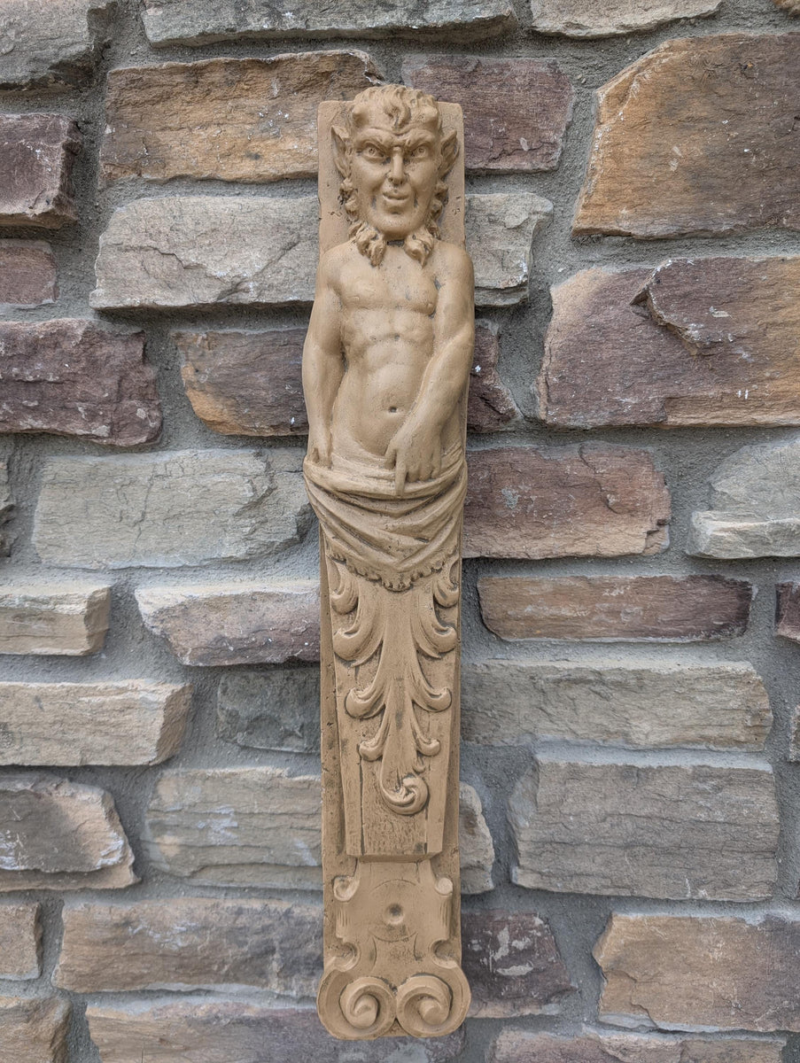 Decor Satyr Corith wall plaque sculpture www.Neo-Mfg.com architectural ...
