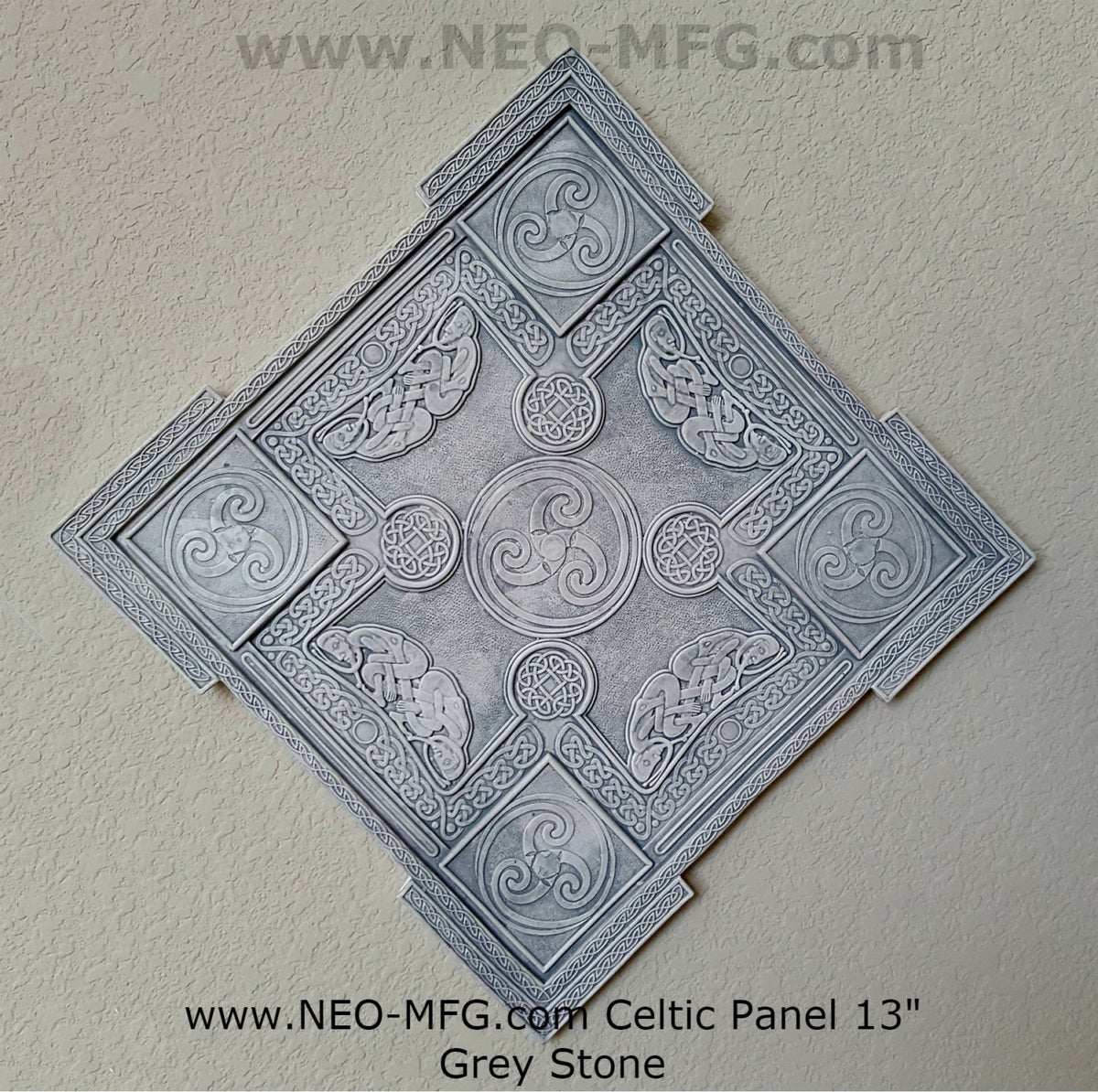 Celtic decor Gothic panel Wall Plaque sculpture www.Neo-Mfg.com 13 ...