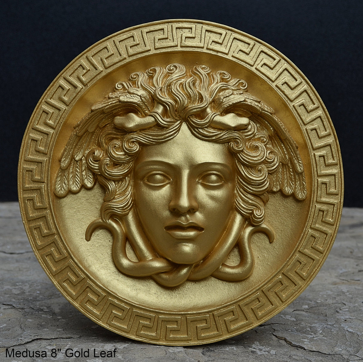 History Medusa Versace design Artifact Carved Sculpture Statue 8" www ...
